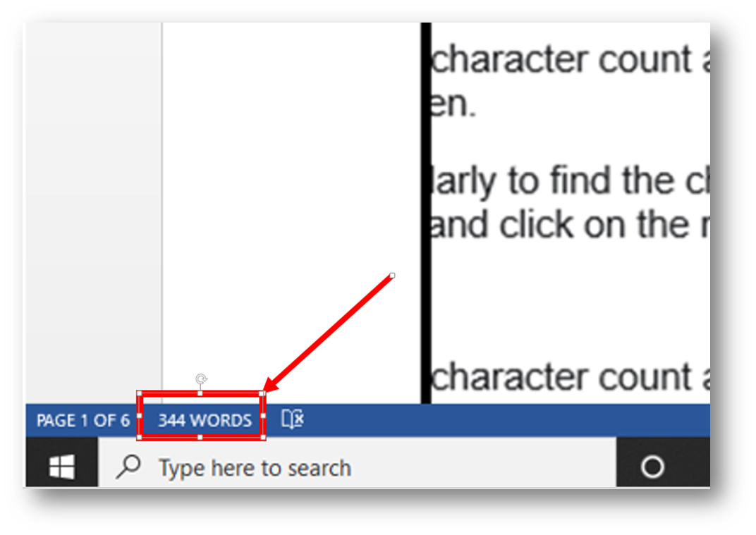 How To Count Characters In Microsoft Word Desktop And Mobile Instructions How To Count Characters In Microsoft Word Desktop And Mobile Instructions